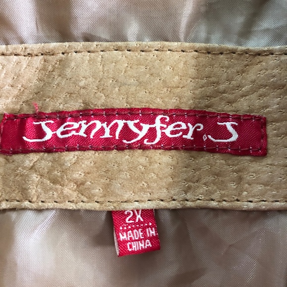 Jennyfer J | Jackets & Coats | Jennyfer J Classic Leather Long Jacket ...